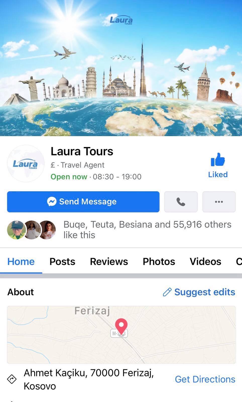 Vera 2021 e çmendur me kompaninë turistike ‘Laura Tours’