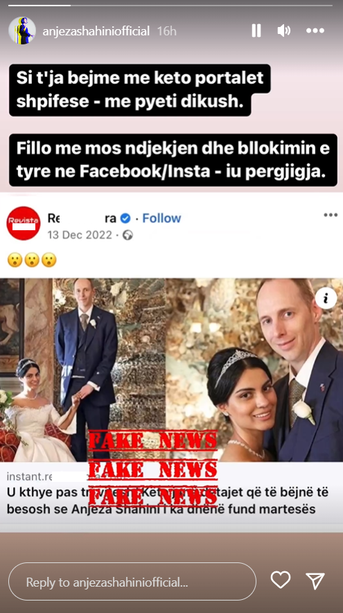 Pas aludimeve për ndarje, reagon për herë të parë Anjeza Shahini