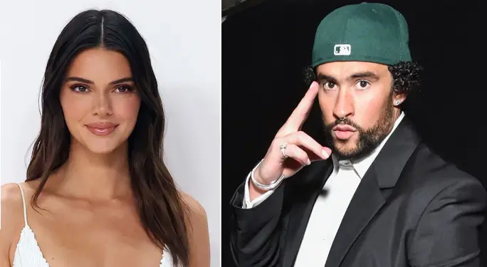 Kendall Jenner dhe Bad Bunny shfaqen duke u puthur në publik Kendall Jenner dhe Bad Bunny shfaqen duke u puthur në publik