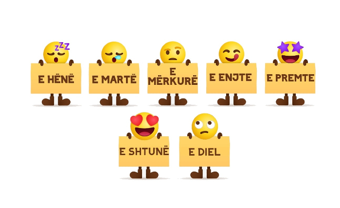 E keni ditur si i kanë marrë emrat ditët e javës? E keni ditur si i kanë marrë emrat ditët e javës?