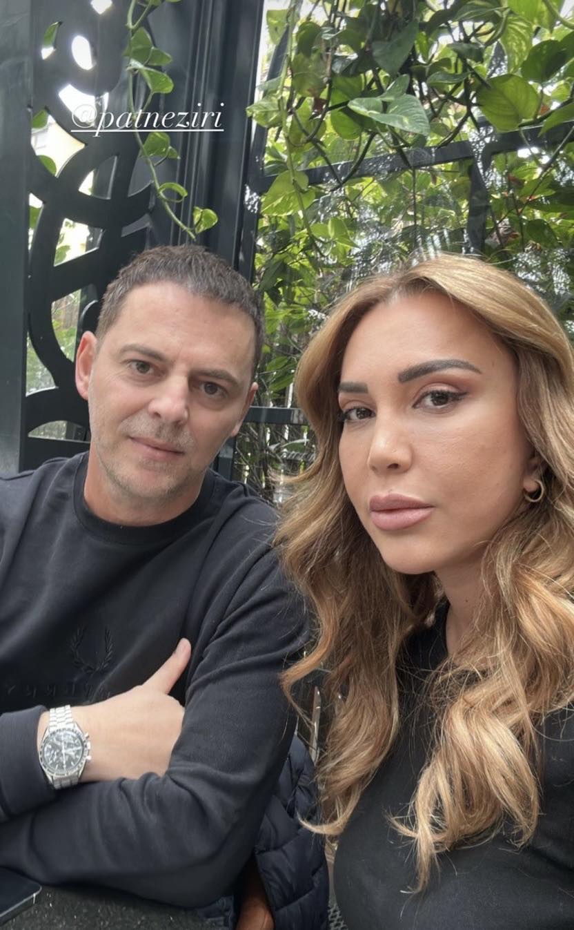 Teuta Selimi pozon krahë bashkëshortit të saj, më e lumtur së kurrë