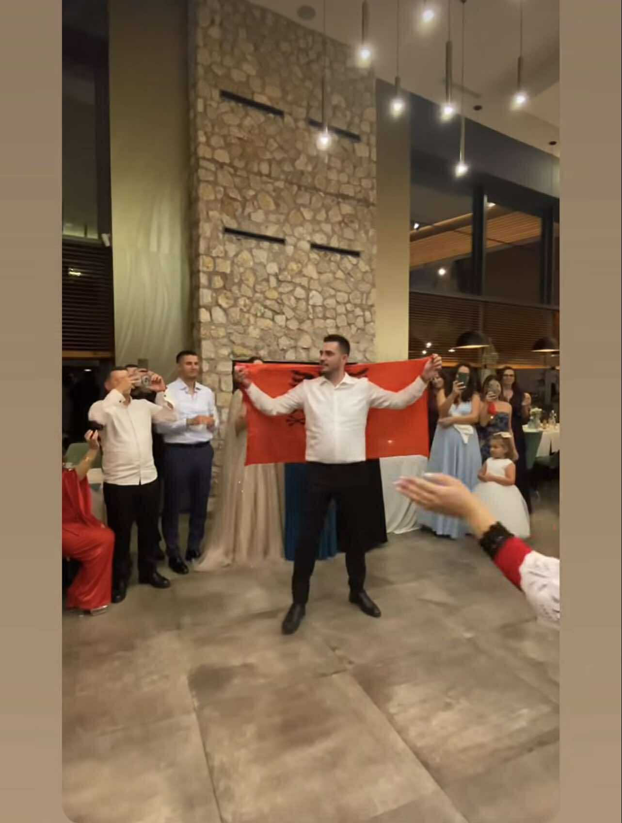 Martohet aktori Leonit Maloku, pamje nga dasma